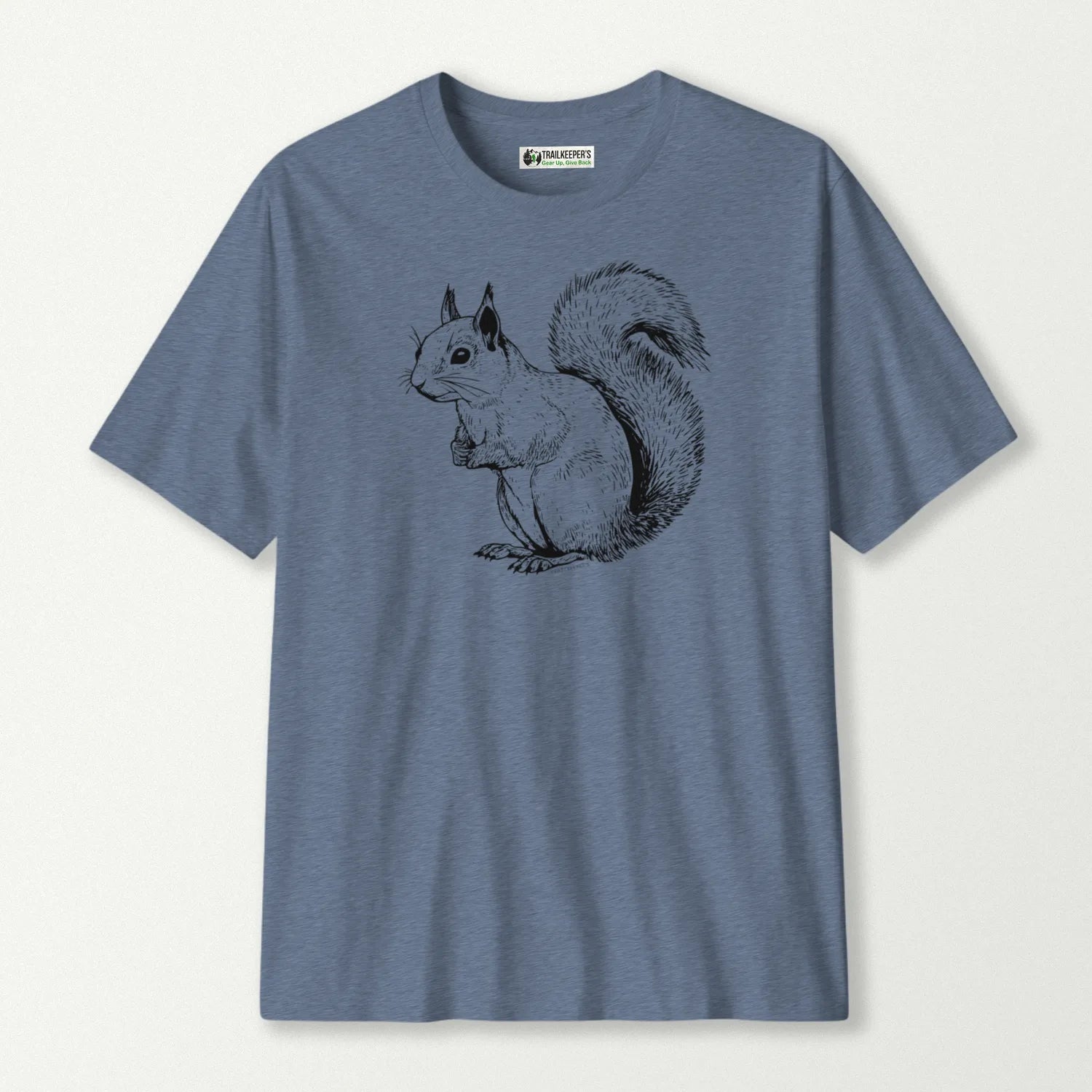 Squirrel Drawing T-Shirt – Trailkeeper's Clothing Co.